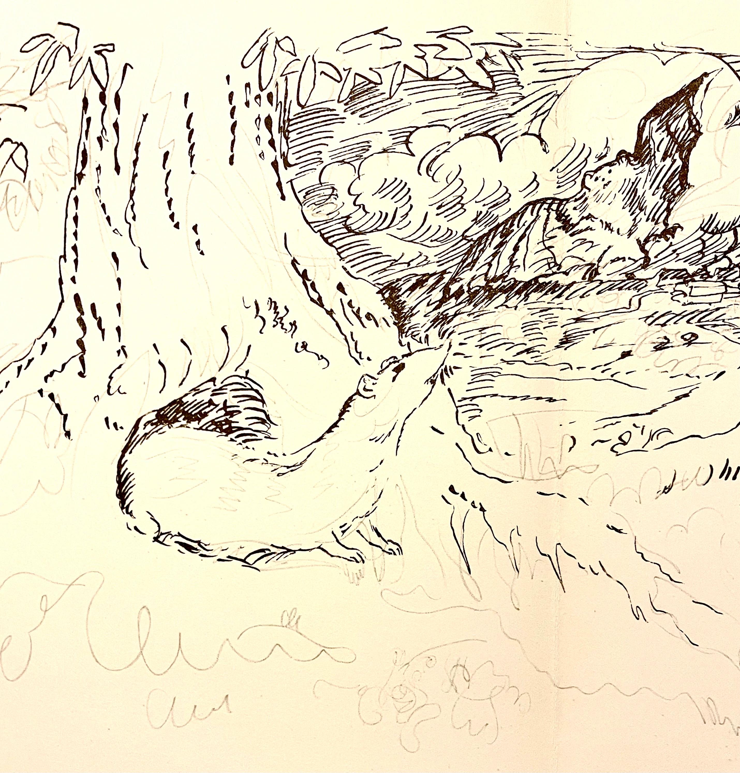 Pierre Bonnard ltd edition Lithograph Printed at Mourlot Paris 1958 ...