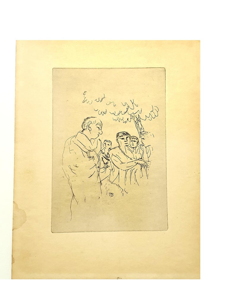 Pierre Bonnard - Pierre Bonnard - People - Original Etching For Sale at ...