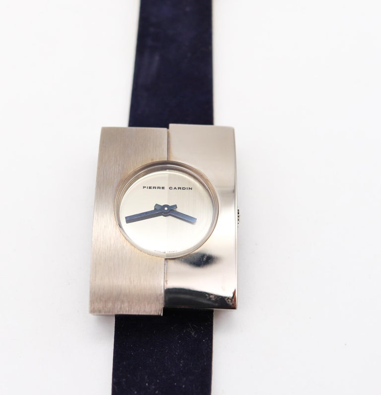 Pierre Cardin 1971 by Jaeger LeCoultre PC 115 Op-Art Wrist Watch in ...