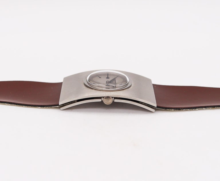 Pierre Cardin 1971 by Jaeger LeCoultre PC105 Retro Round Wrist Watch in ...
