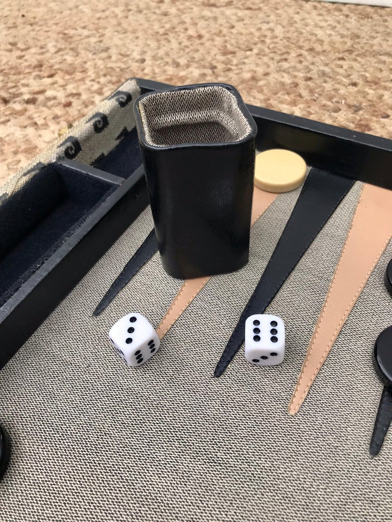 Pierre Cardin Backgammon Set, 1980s at 1stDibs