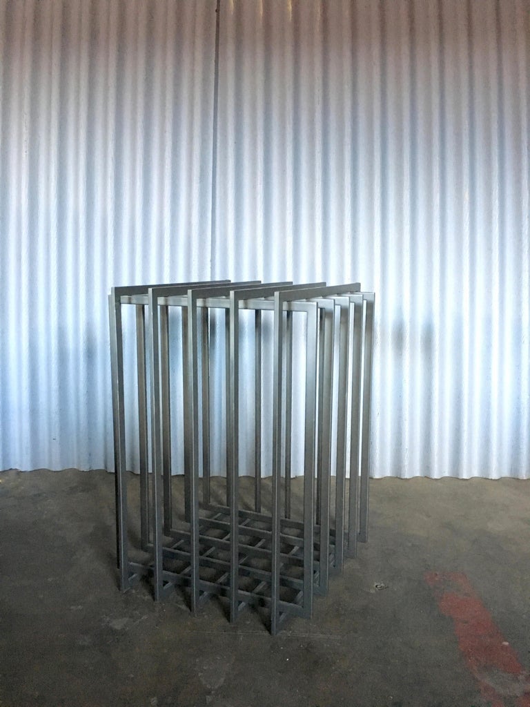Pierre Cardin Grid "Cage" Dining Table at 1stDibs