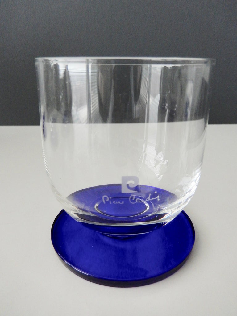 Pierre Cardin Ultramodern Barware/Set of Four Tumblers, 1970s For Sale ...