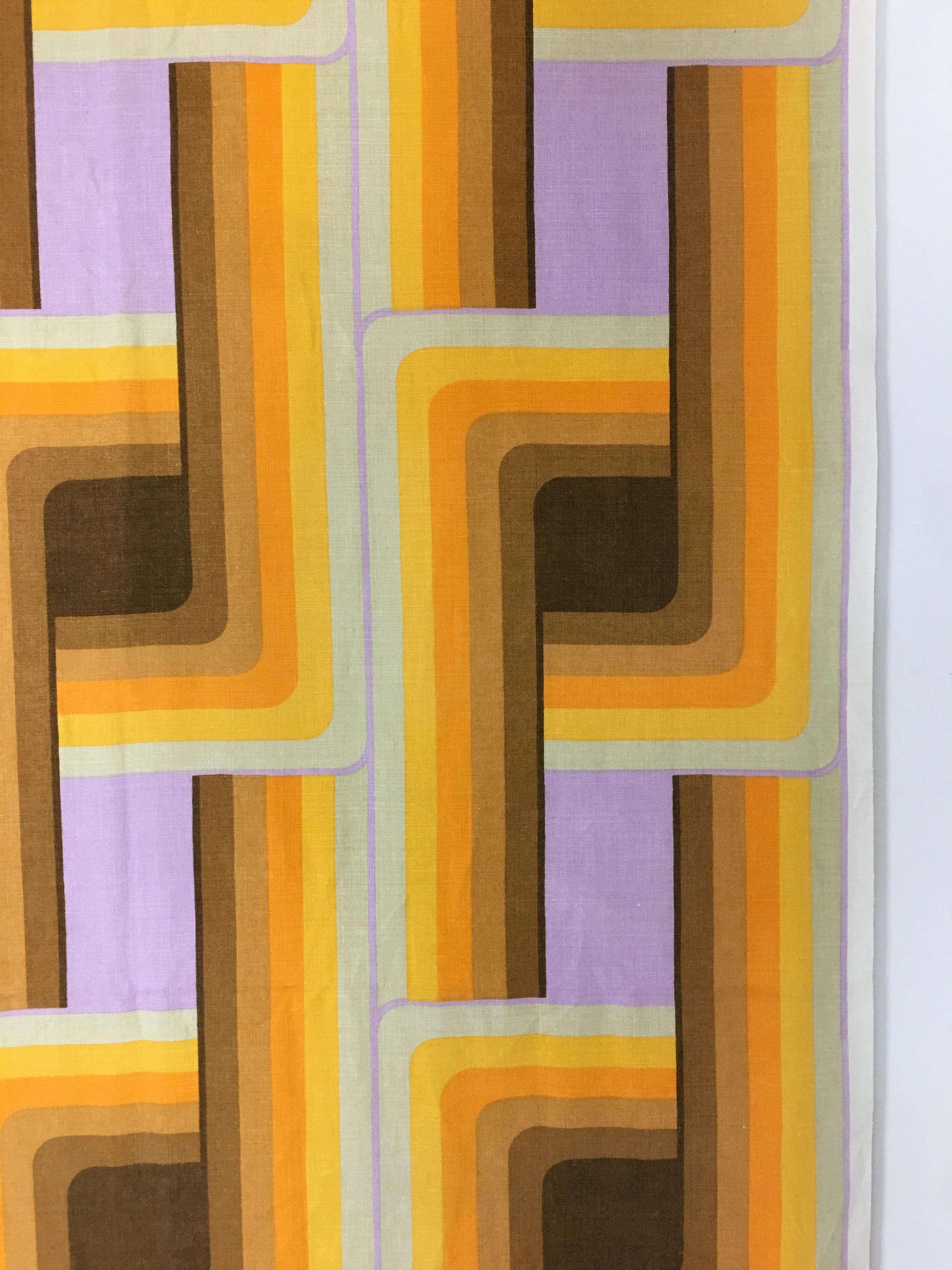 Pierre Cardin Wall Hanging Tissu Environnement at 1stDibs | print stand ...