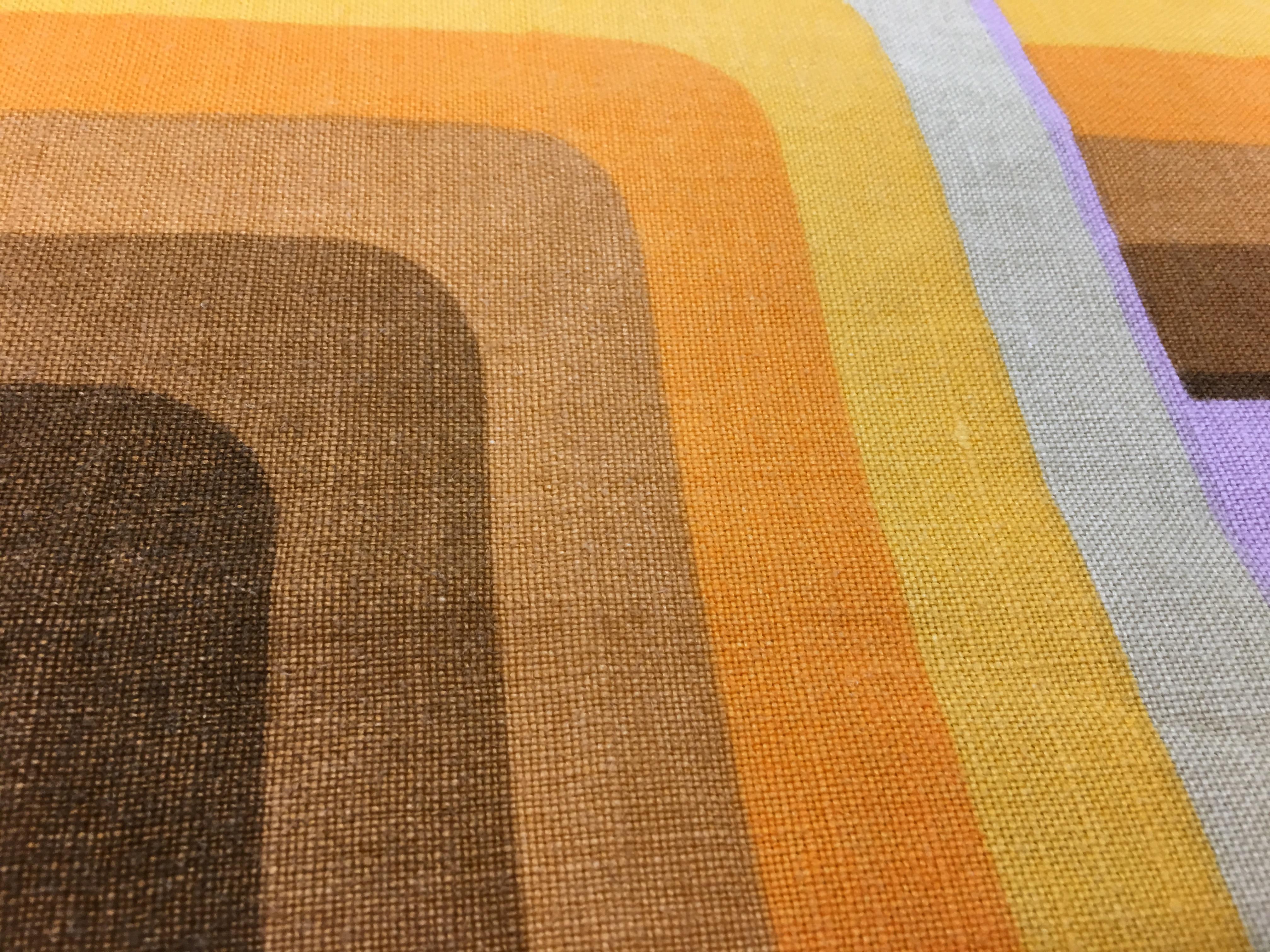Pierre Cardin Wall Hanging Tissu Environnement at 1stDibs | print stand ...