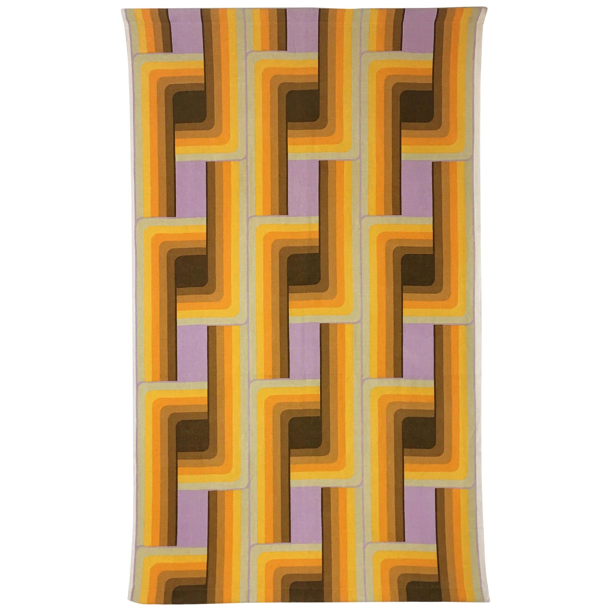 Pierre Cardin Wall Hanging Tissu Environnement at 1stDibs | print stand ...