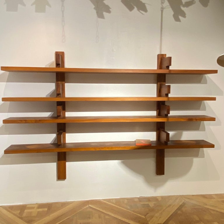 Pierre Chapo large shelf 1970s For Sale at 1stDibs