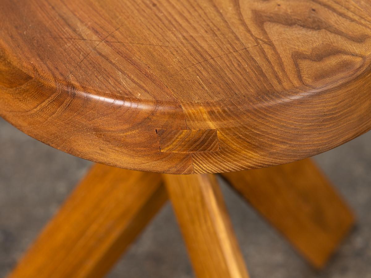 Pierre Chapo Model S31 Stool For Sale at 1stDibs