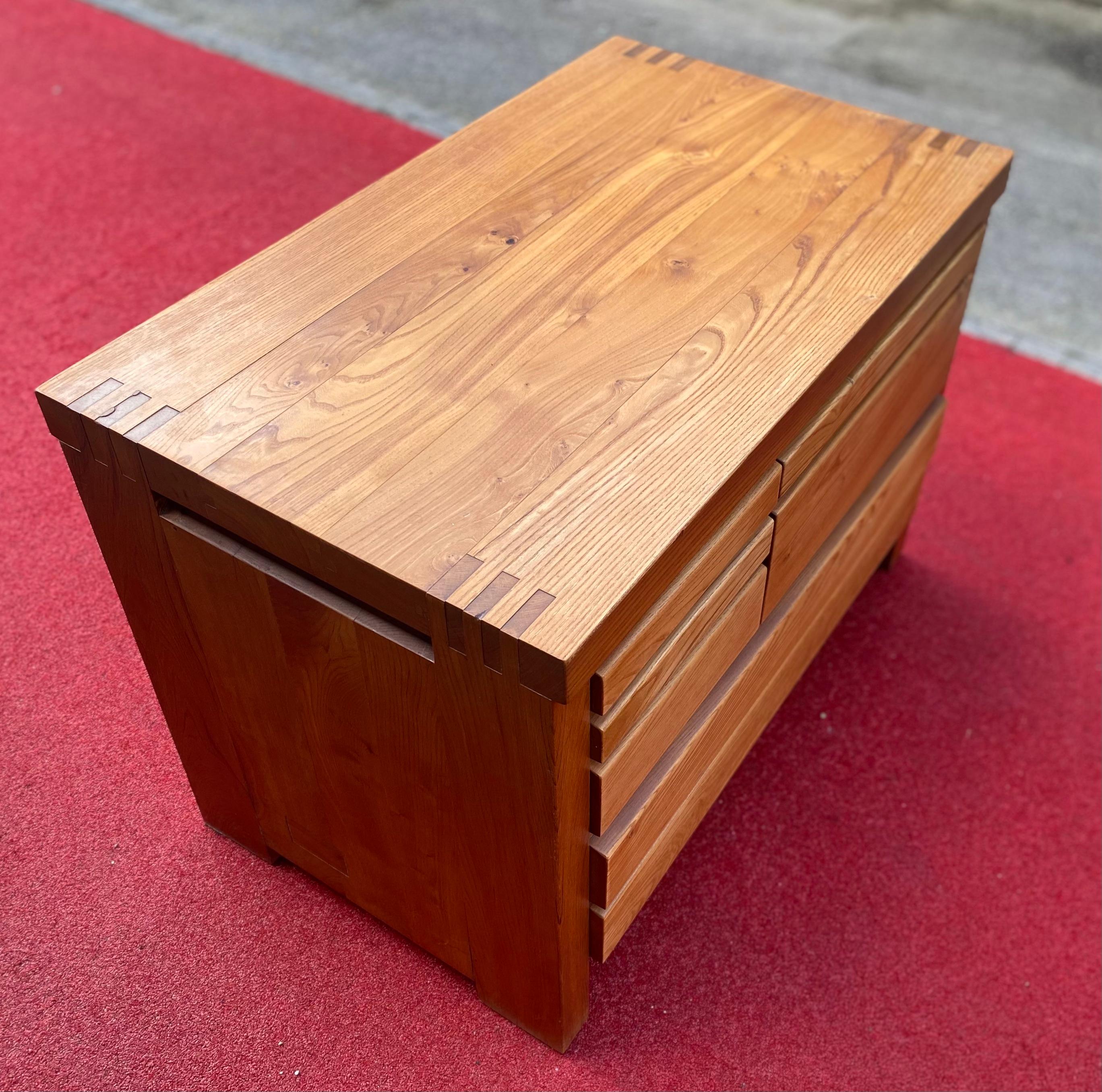 Pierre Chapo Storage Unit Model R19 For Sale at 1stDibs