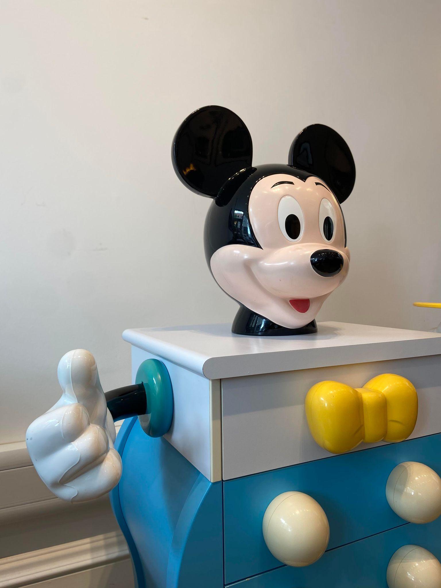 Pierre Colleu "Mickey Mouse" Plywood and Plastic Chest of Drawers ...