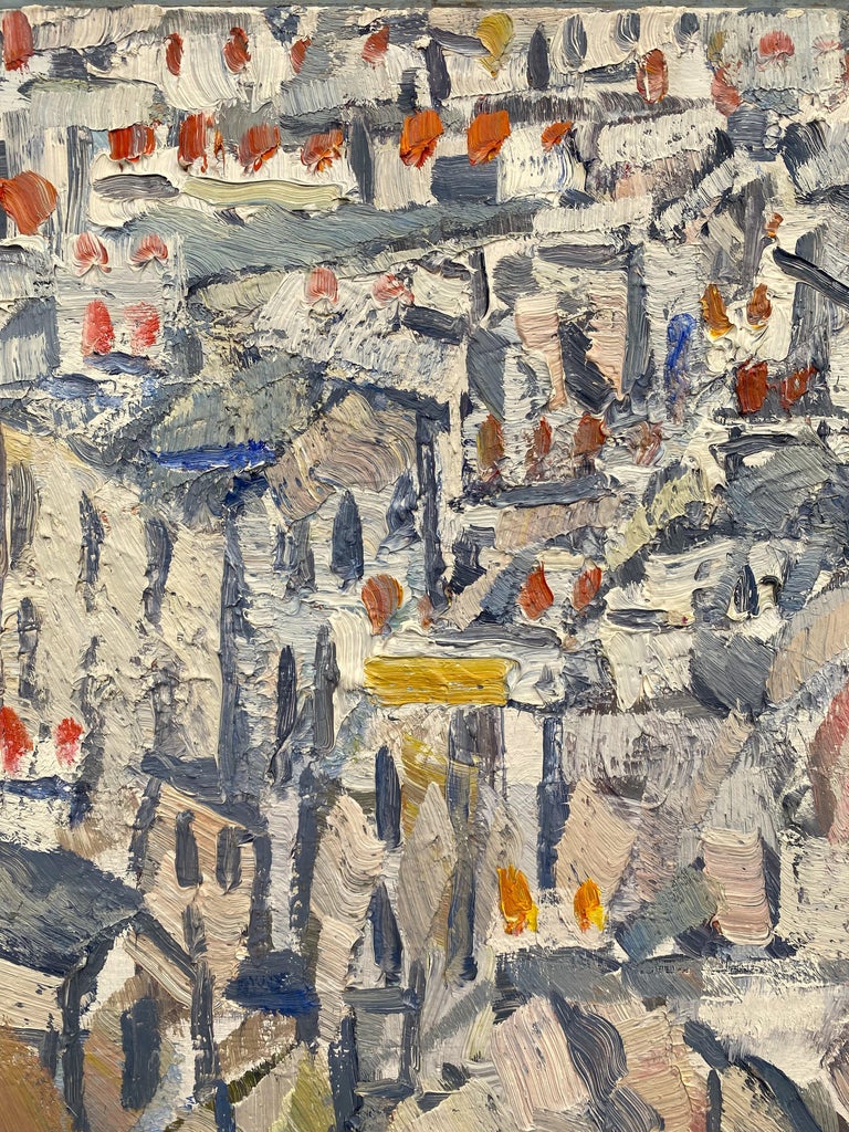 Pierre Coquet - Paris gris et rose/Grey and pink Paris For Sale at 1stDibs