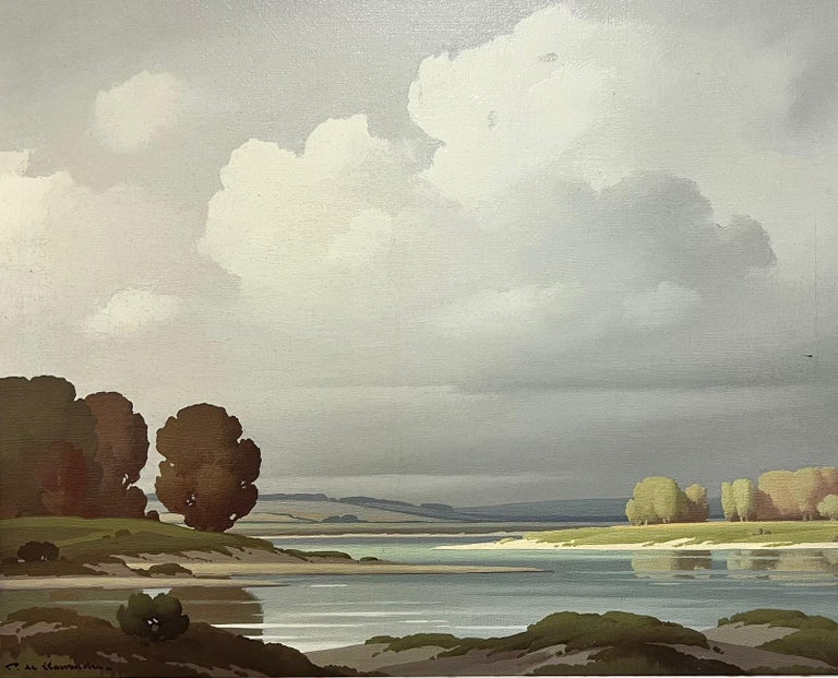Pierre de Clausade - Atmospheric Skies River Loire French Landscape ...