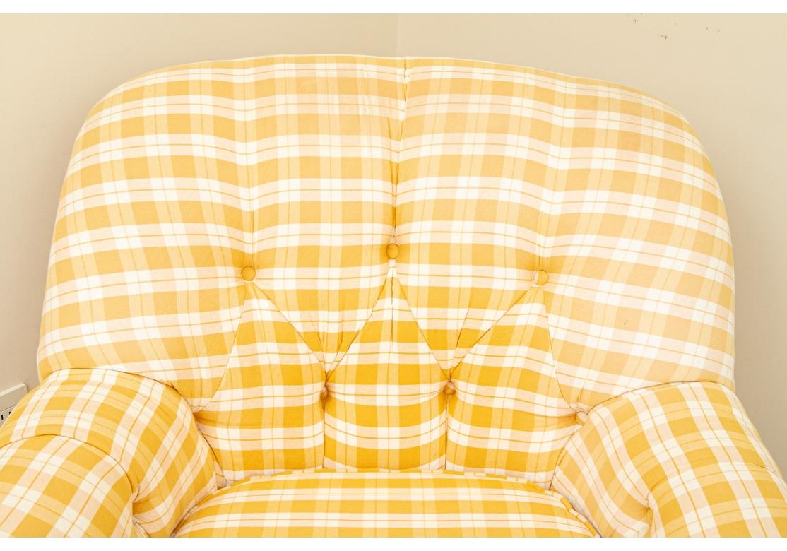 Pierre Deux Country French Upholstered Lounge Chair With Matching ...