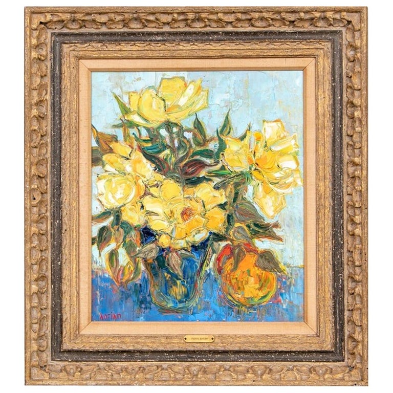 Pierre Dorian 'French, B.1914' Midcentury Palette Still Life at 1stDibs