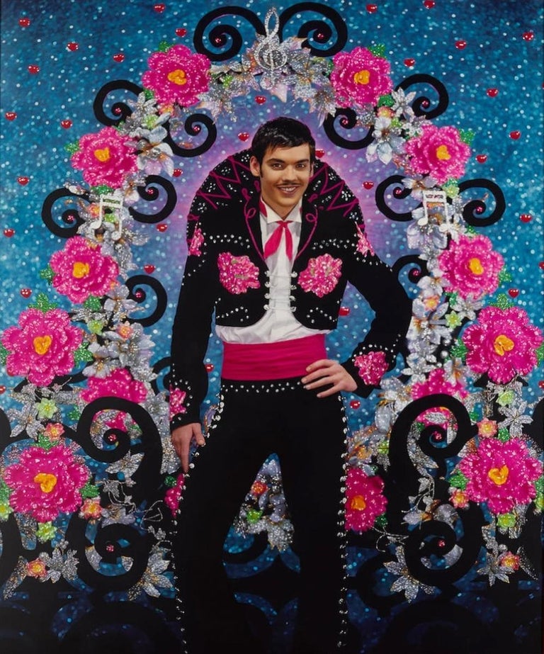 Pierre et Gilles - Le chanteur de Mexico (Ludovic Ros) For Sale at 1stDibs