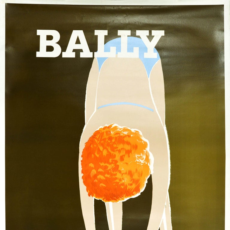 Pierre Fix-Masseau - Original Vintage Advertising Poster Bally Shoes ...