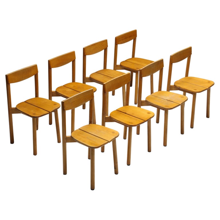 Pierre Gautier Delaye Dining Chairs, 1960s For Sale at 1stDibs