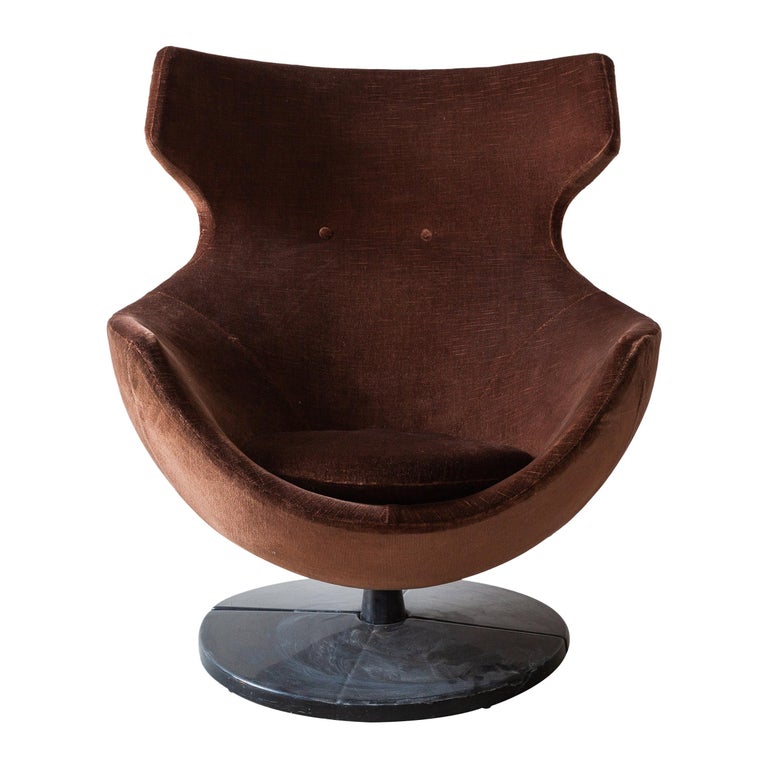 Pierre Guariche "Jupiter" Swivel Chair, Belgium at 1stDibs