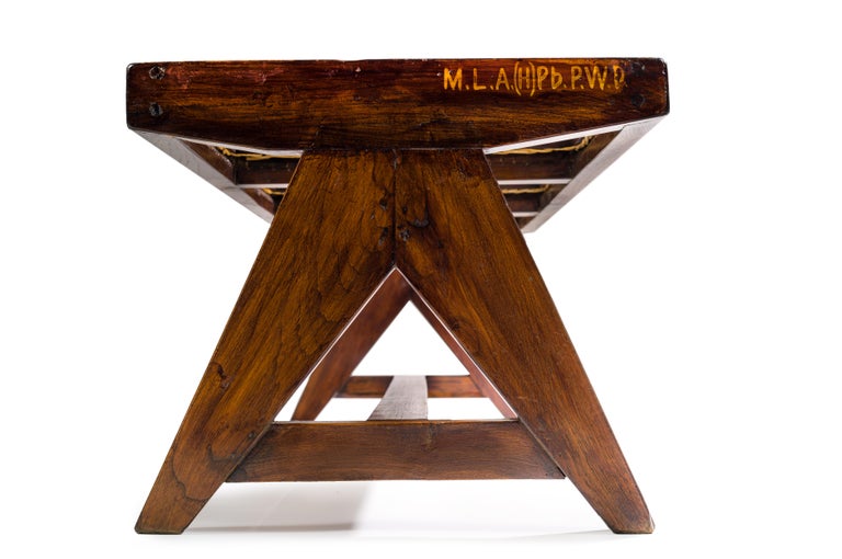 Pierre Jeanneret, Bench, 1956 at 1stDibs