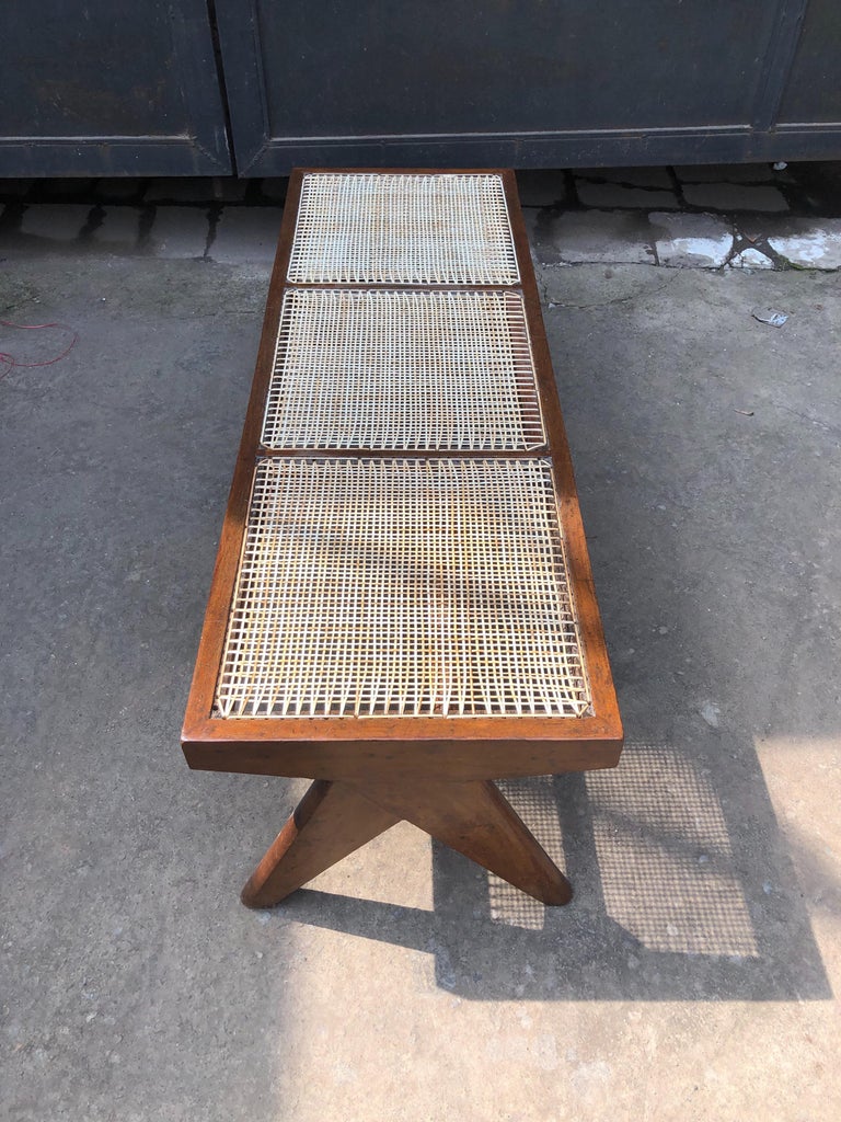 Pierre Jeanneret Bench from the Administrative Buildings of Chandigarh ...