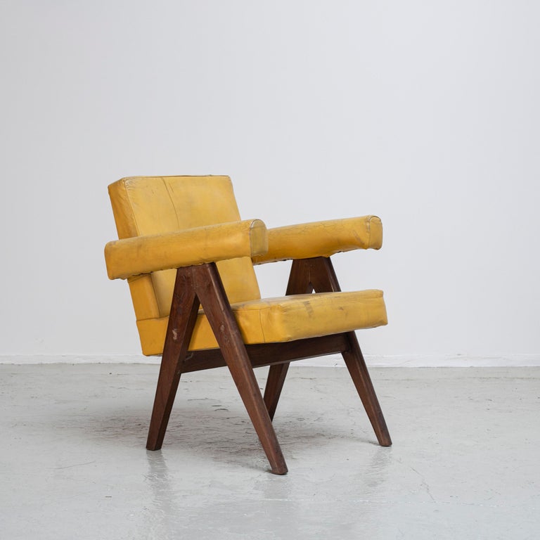 Pierre Jeanneret Committee Chair, 1950s, Chandigarh For Sale at 1stDibs
