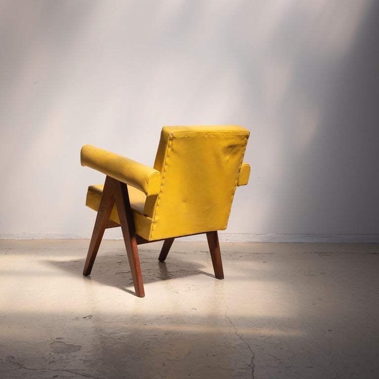 Pierre Jeanneret Committee Chair, 1950s, Chandigarh For Sale at 1stDibs