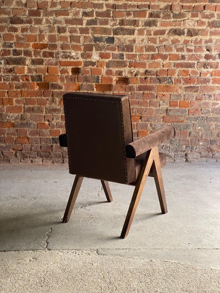 Pierre Jeanneret Committee Chair Brown Certificate by Jacques Dworczak ...