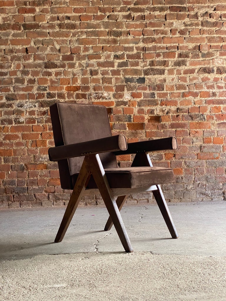 Pierre Jeanneret Committee Chair Brown Certificate by Jacques Dworczak ...