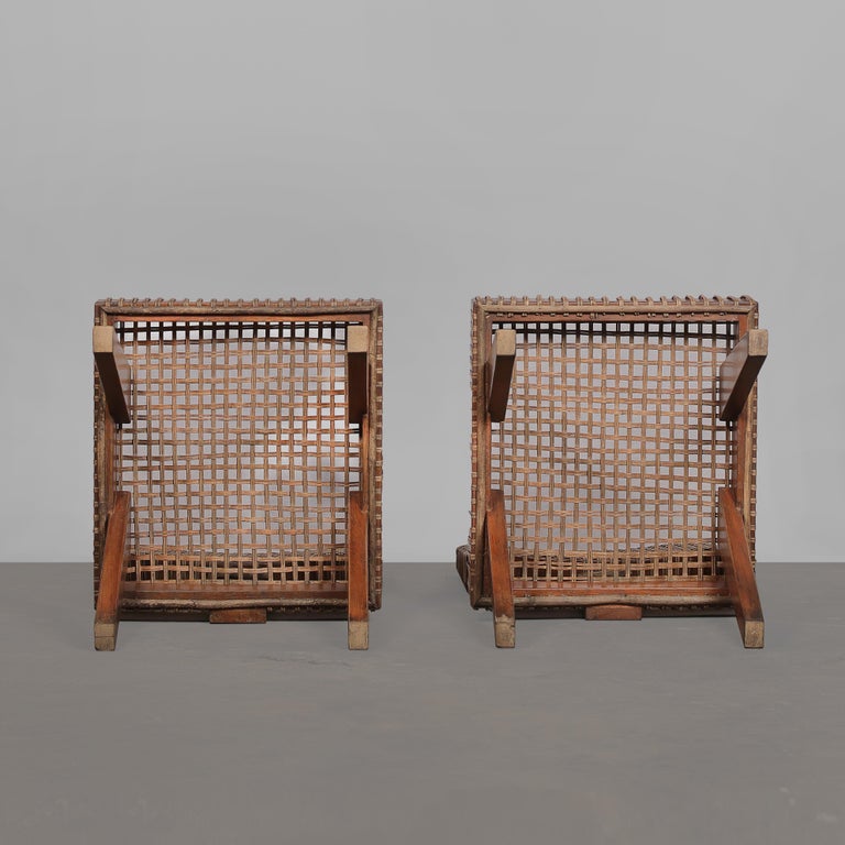 Pierre Jeanneret PJ-Rare Chair Set / Authentic Mid-Century Modern For ...