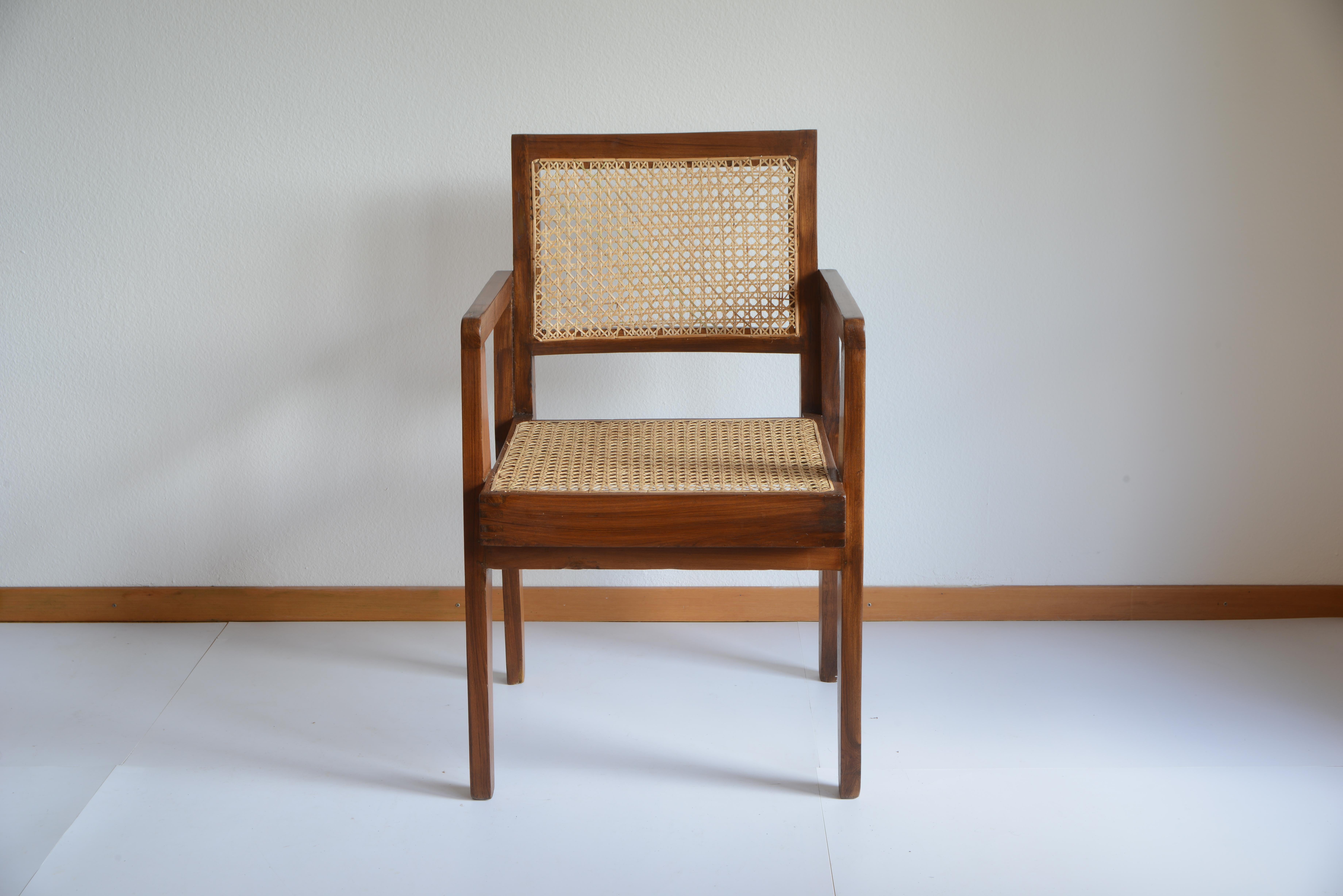 Pierre Jeanneret PJ-SI-20-A Chair / Authentic Mid-Century Modern For ...