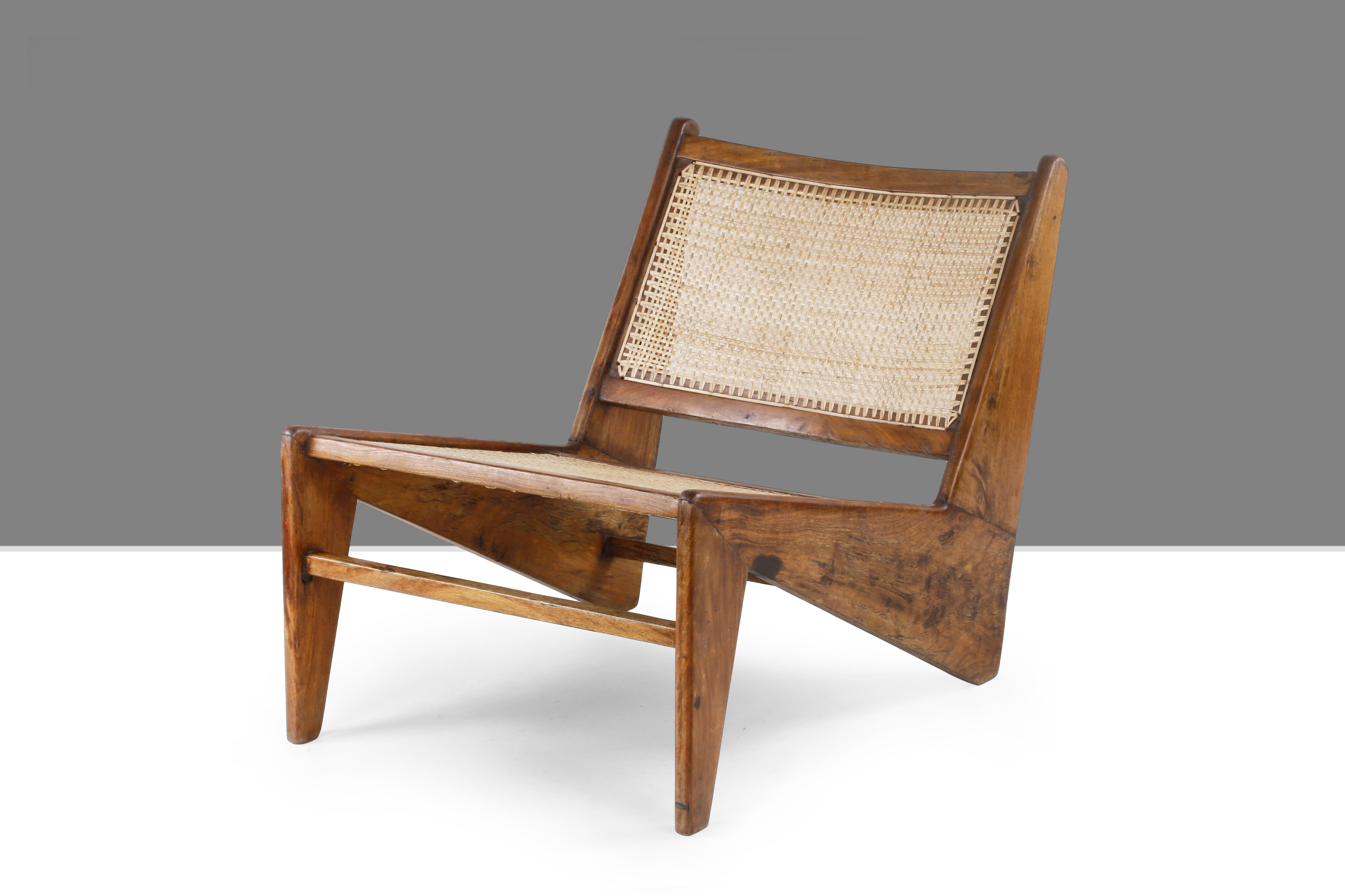 Pierre Jeanneret PJ-SI-59-A Kangaroo Chair / Authentic Mid-Century For ...