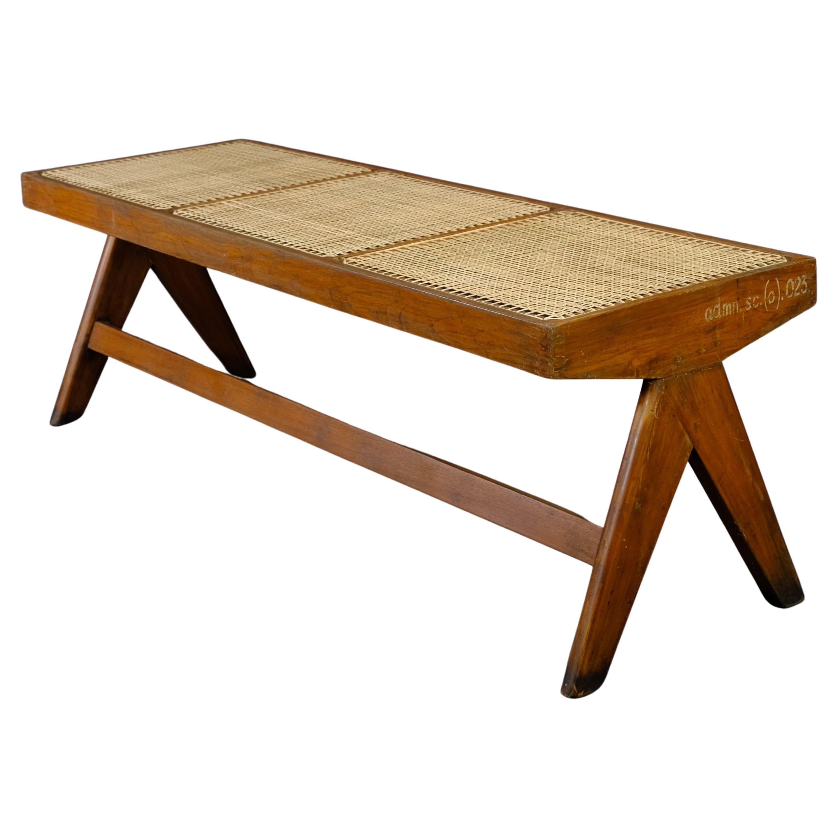 Pierre Jeanneret Bench at 1stDibs