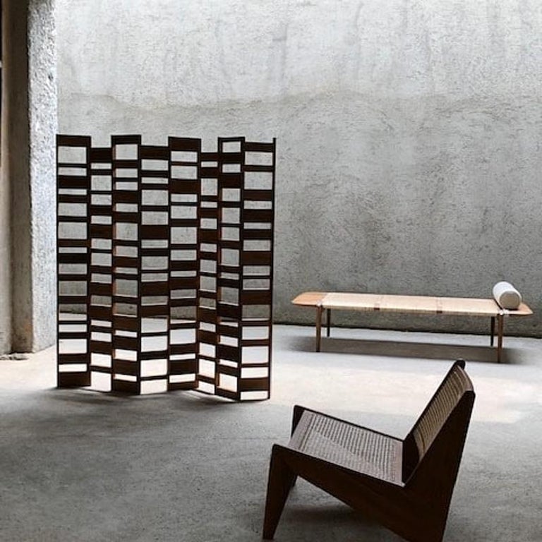 Contemporary Teak Room Divider For Sale at 1stDibs