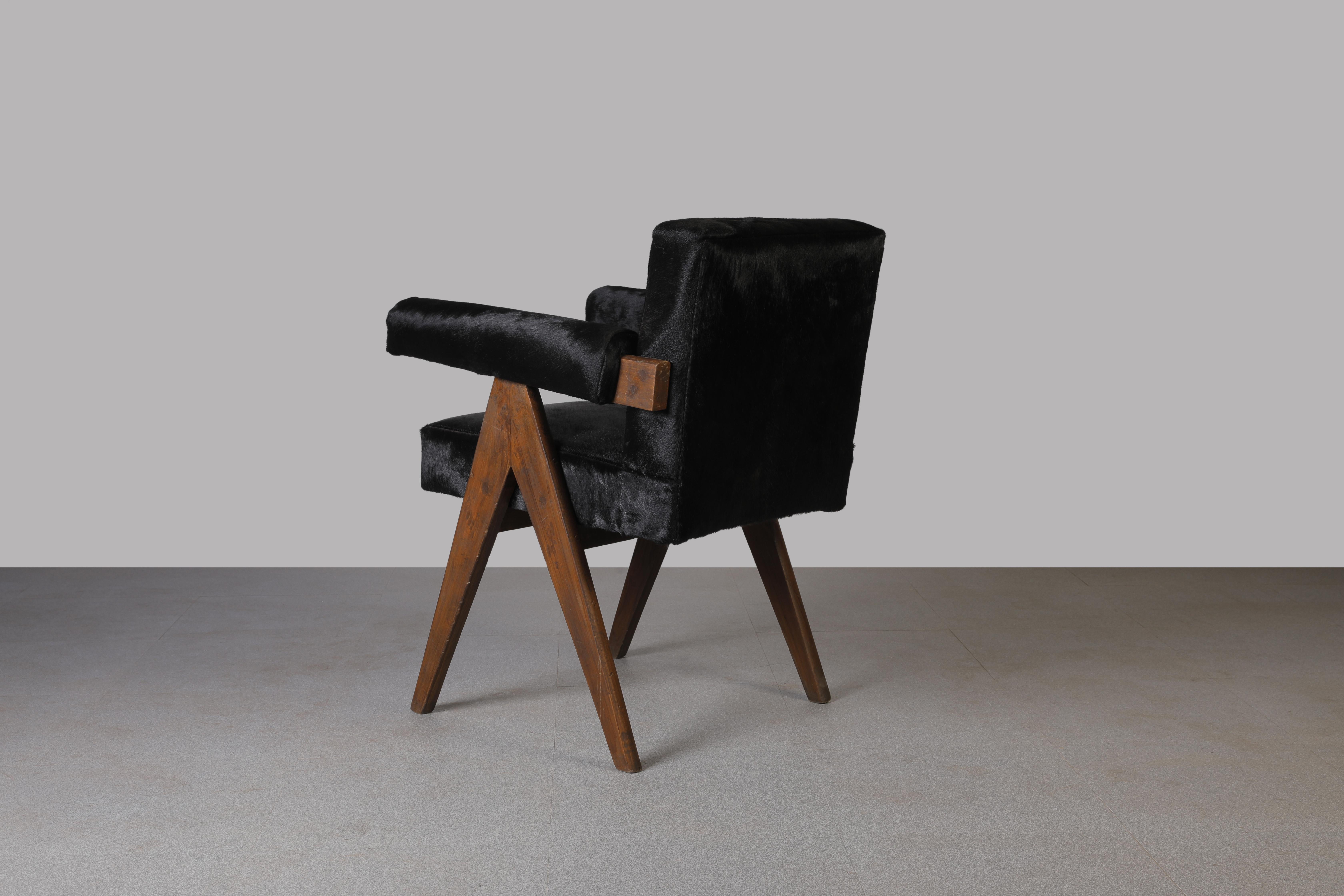 Pierre Jeanneret Set of 12 Committee Chairs PJ-SI-30-C / Authentic Mid ...