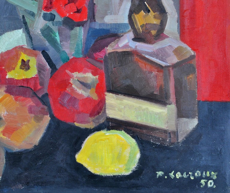Pierre Lacroux - Still Life with Tulips - Mid 20th Century French ...