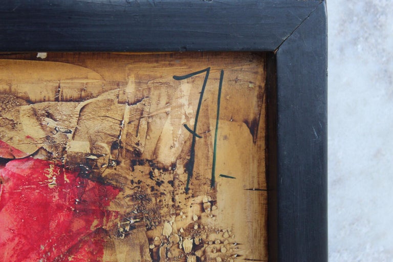 Pierre Mas Gouache Original Painting, 1971 For Sale at 1stDibs