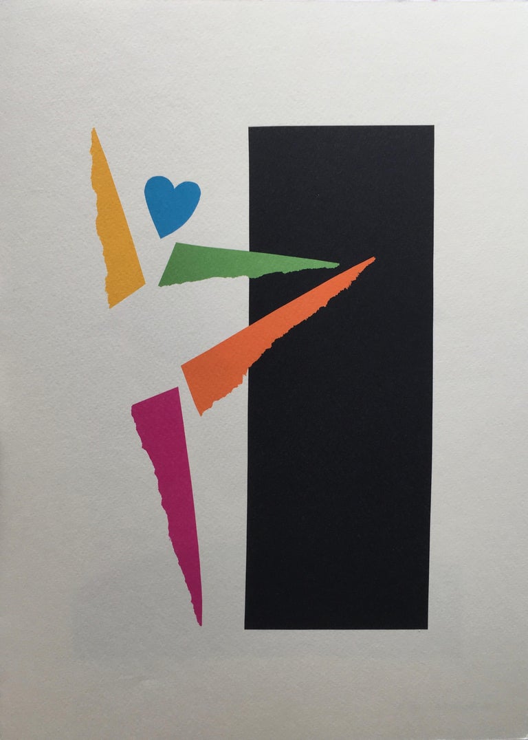 Pierre Mendell LTD ED Heart Portfolio Inscribed to Massimo Vignelli For ...