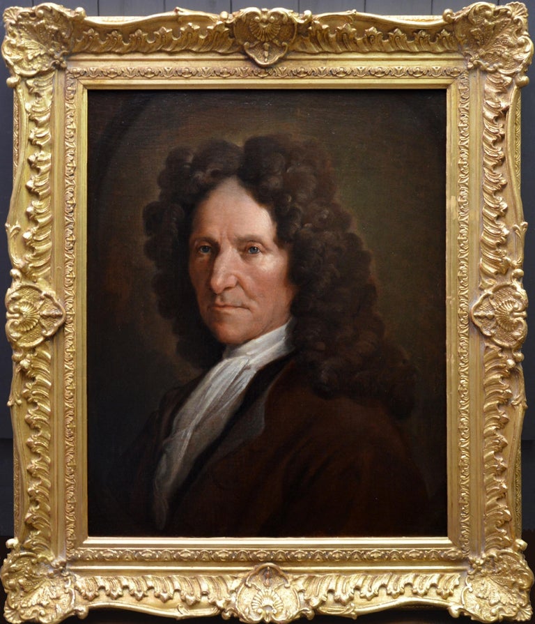 (circle of) Pierre Mignard - John Locke - 17th Century French Portrait ...