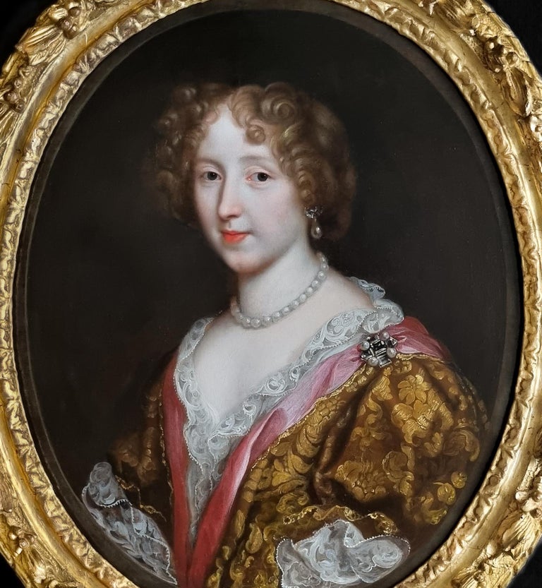 Pierre Mignard - Portrait of a Lady, Hélène Ferrand, Marquise de Saint ...