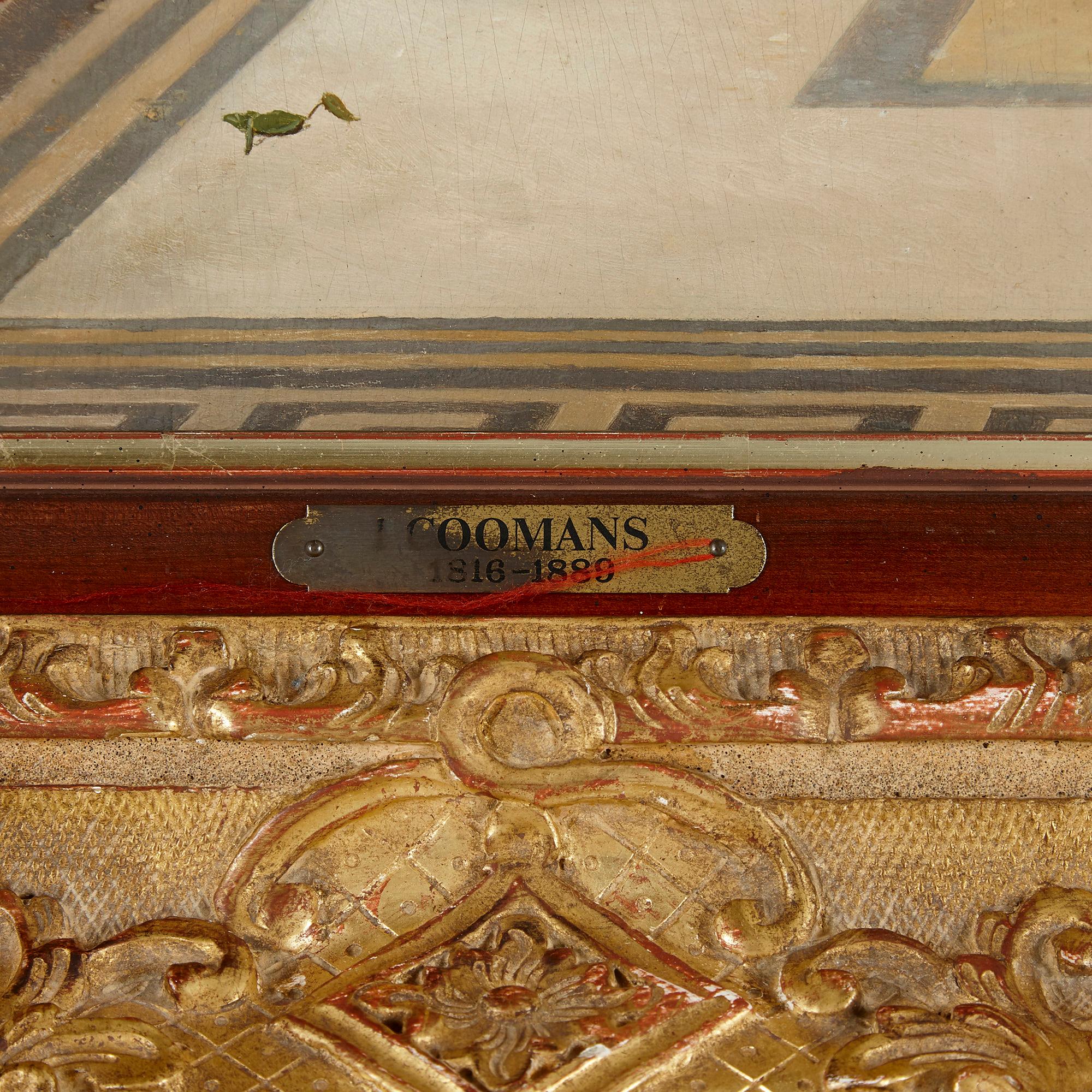 Pierre Olivier Joseph Coomans - 19th Century Academic Oil Painting ...