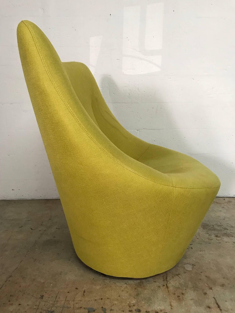 Pierre Paulin “Anda” Swivel High Back Chair for Ligne Roset at 1stDibs