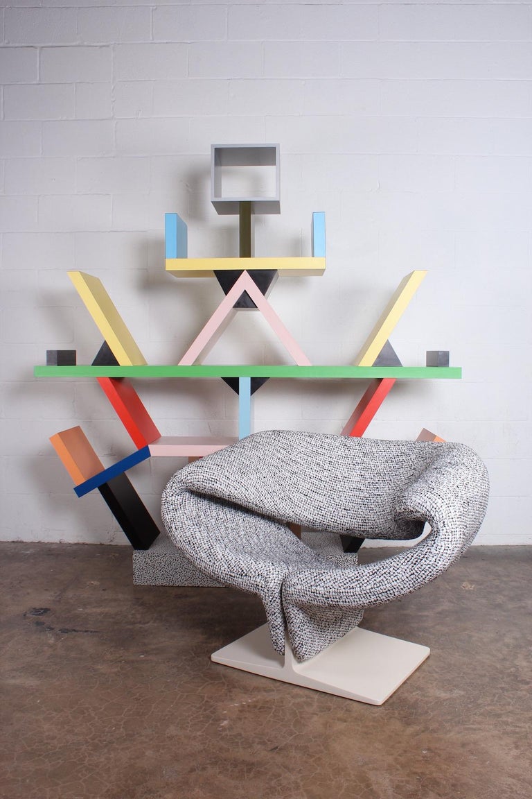 Pierre Paulin for Artifort Ribbon Chair at 1stDibs