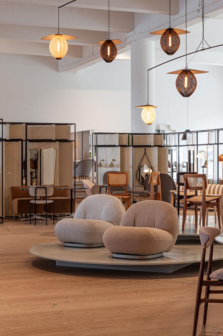 Pierre Paulin Pacha Lounge Chair with Returning Swivel for GUBI For ...