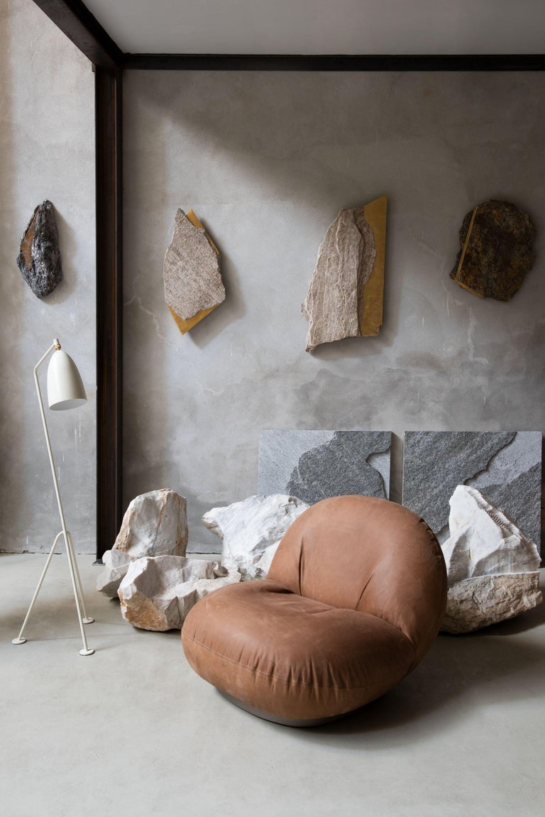 Pierre Paulin Pacha Lounge Chair with Returning Swivel for GUBI For ...