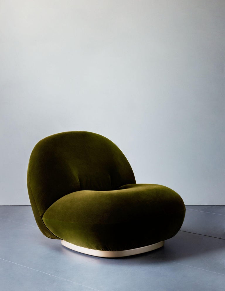 Pierre Paulin Pacha Lounge Chair Upholstered in Vidar Kvadrat Boucle ...