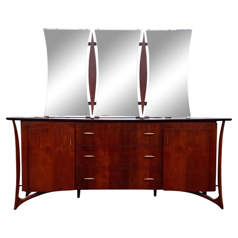 Piet Hein Attribution Daniel Jones Anthropomorphic Walnut Cabinet ...