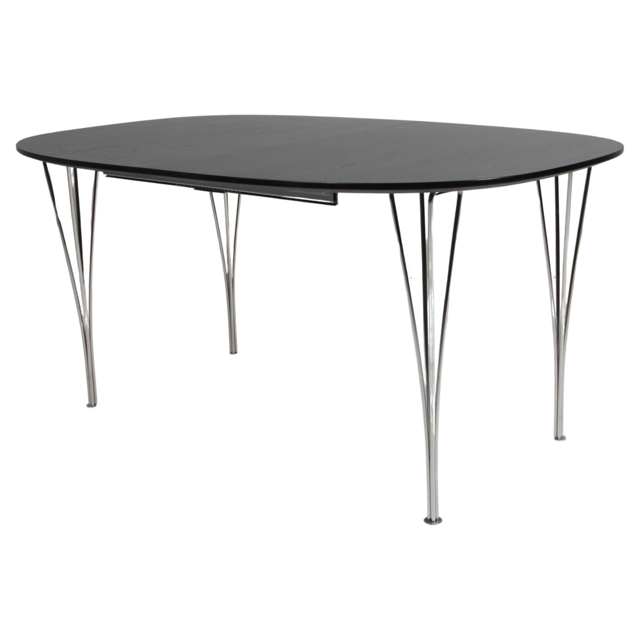 Super Ellipse Table By Arne Jacobsen, Piet Hein And Bruno Mathsson at ...