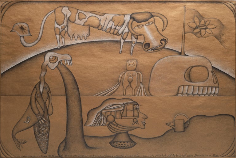 Piet Morell - Surreal Artwork "The Worshiper of a Beautiful Watering ...