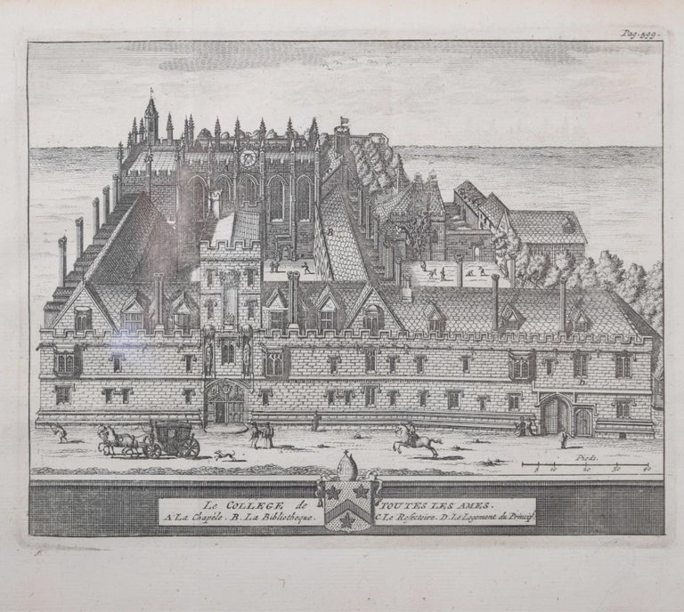 Pieter Van Der Aa - All Souls College, University of Oxford by Pieter van der Aa after David ...