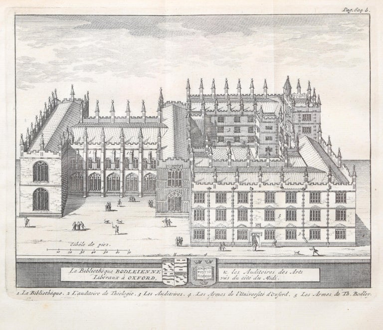 Pieter Van Der Aa - The Bodleian Library, Oxford University by Pieter van der Aa after David ...